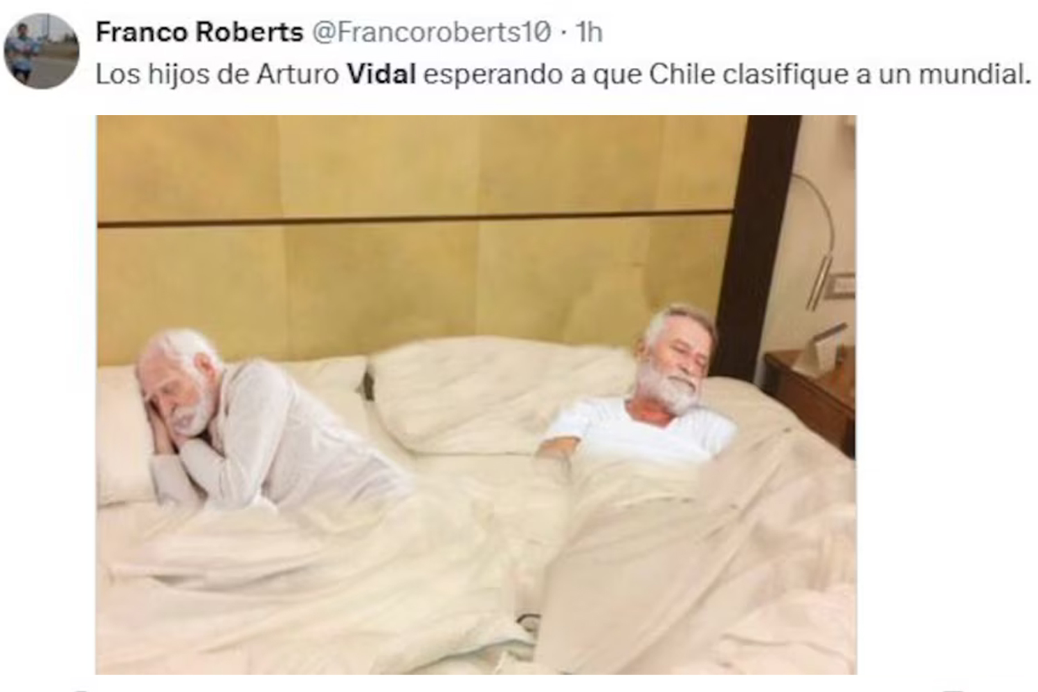 “Descansen hijos míos”: siete años después, Arturo Vidal borró el tweet ...